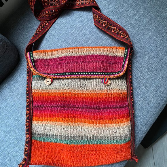 Other | Hand Made From Peru 10 Wool Bag | Poshmark
